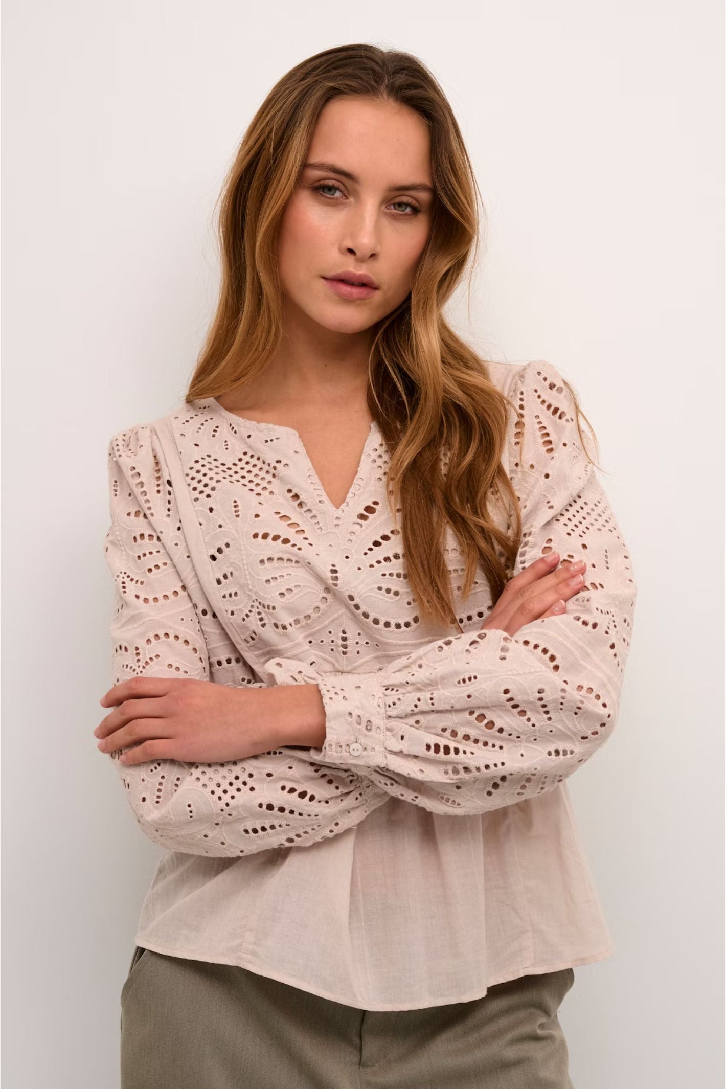 Cream Clothing CRDiana Ancient Scroll Blouse 10650835 – Experience Boutique