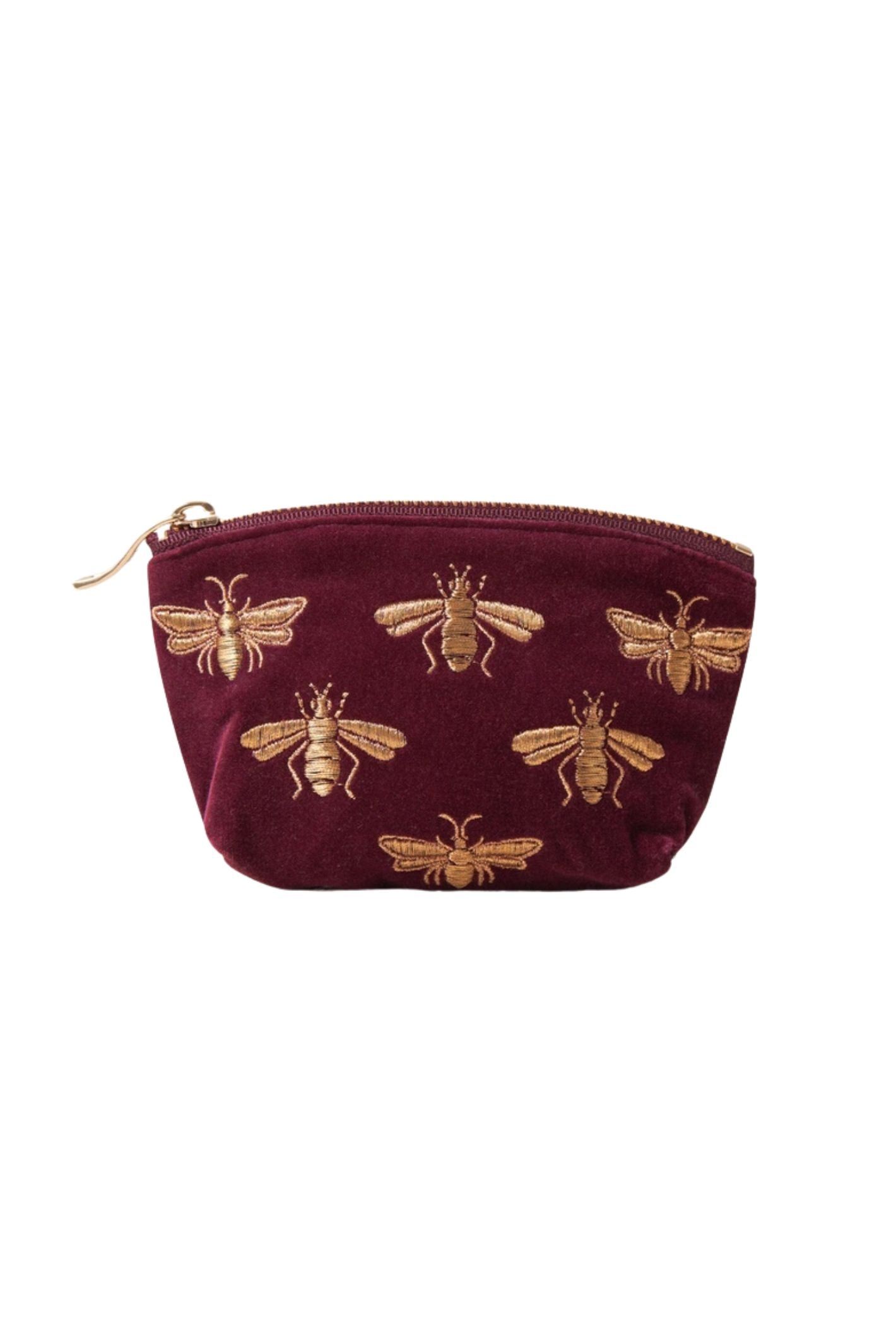 Elizabeth Scarlett Ruby Honey Bee Velvet Coin Purse – Experience Boutique