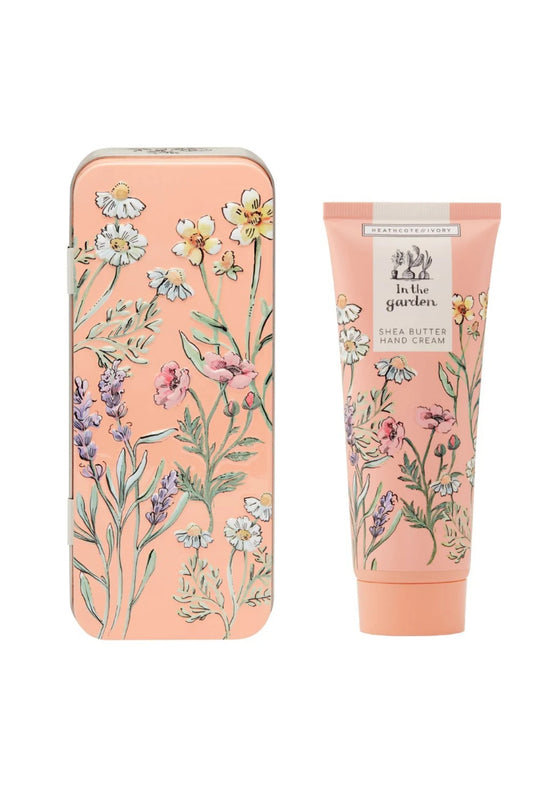Heathcote & Ivory In The Garden Hand Cream in Embossed Tin – Experience ...