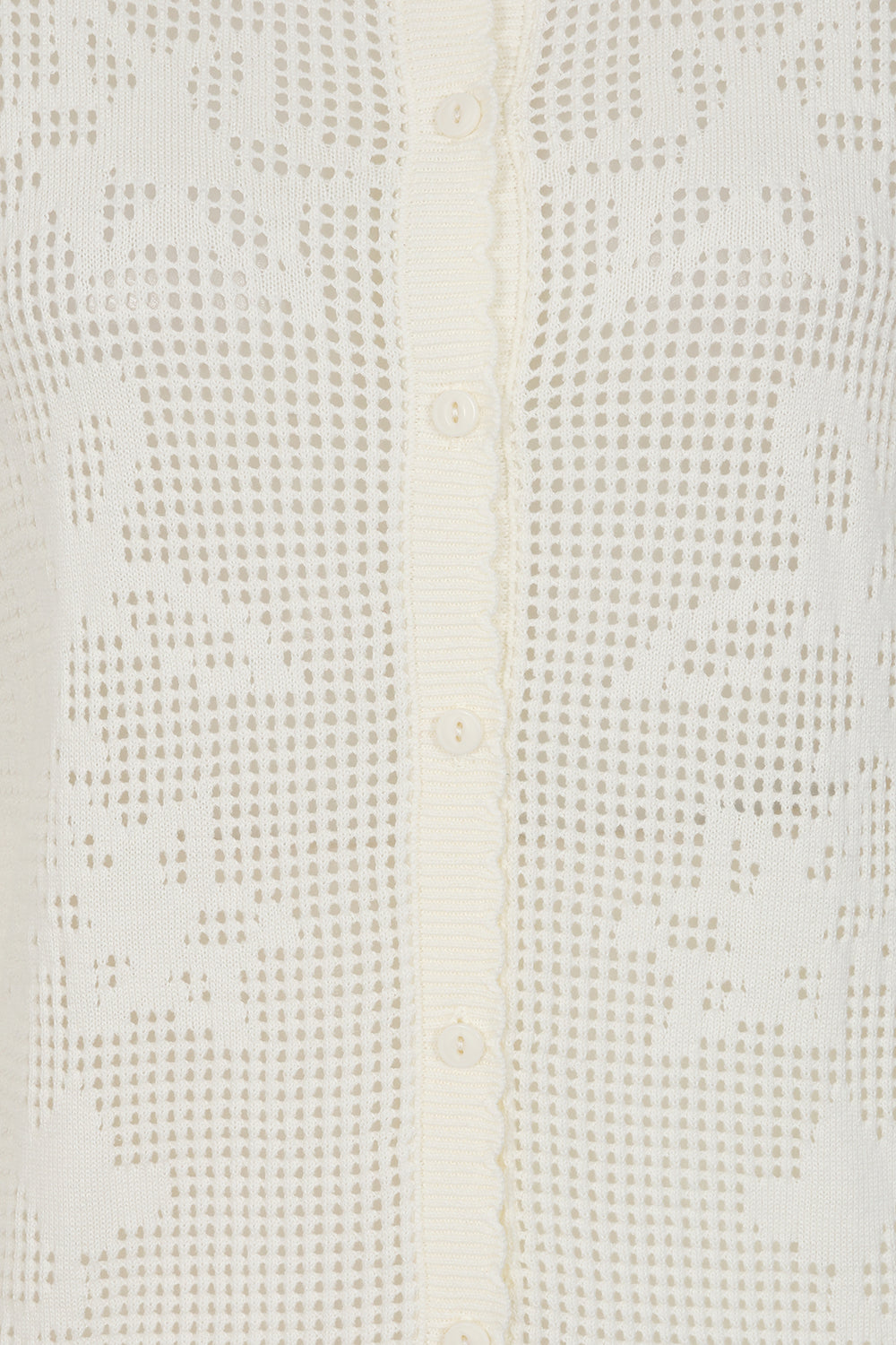 Alice Collins 036S802 Selina Wild Oat Cream Mesh Knit Cardigan ...