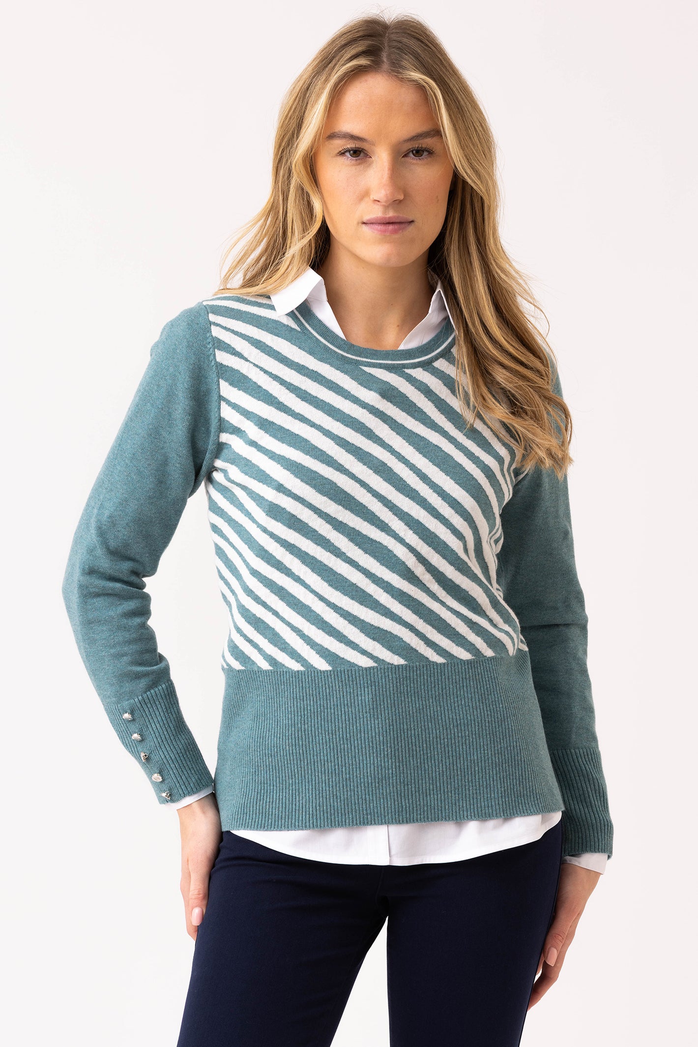 Marble Fashions 8041 Duck Egg Blue Jumper 223 – Experience Boutique