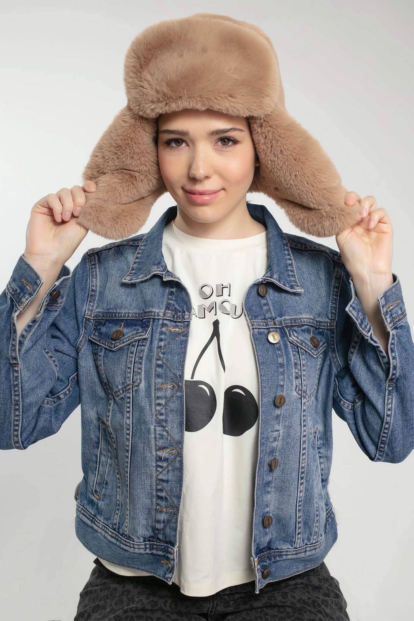 Nooki Camel Billie Faux Fur Trapper Hat – Experience Boutique