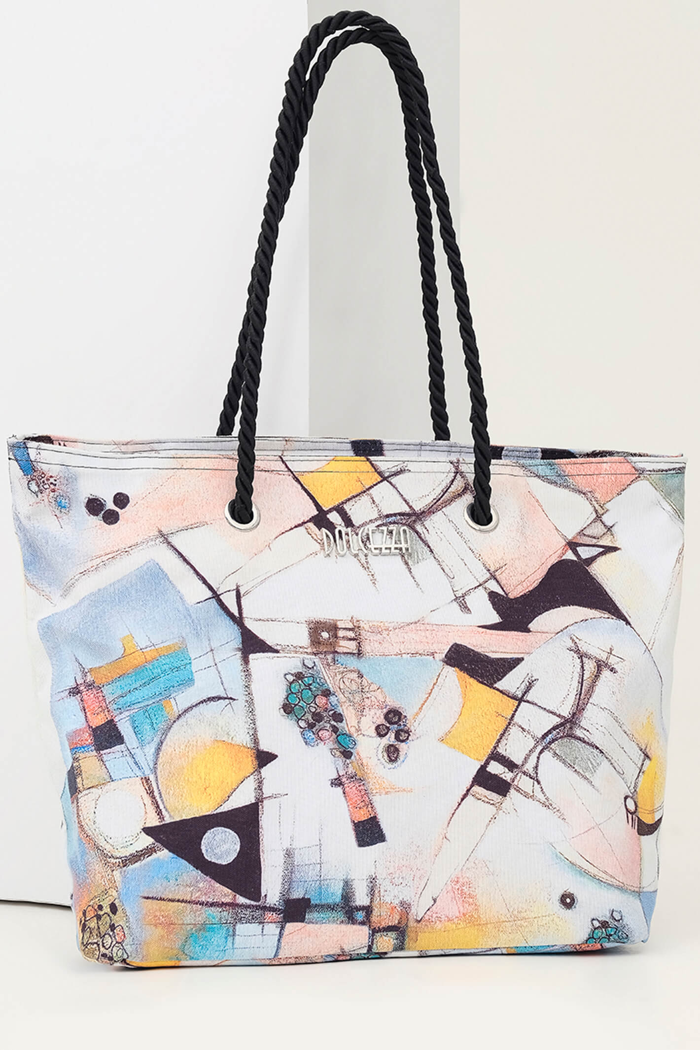 Dolcezza 23951 Abstract 'Untitled 9' Tote Bag – Experience Boutique